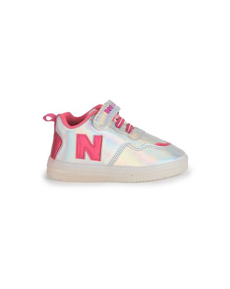 Buy Superminis Velcro Fastening Cushioned Bed LED light Sneakers at Redfynd