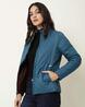Buy Teal Jackets & Coats for Women by RAREISM Online | Ajio.com