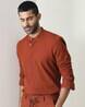 Buy Rust Shirts for Men by Rare Rabbit Online | Ajio.com