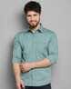 Buy Teal Shirts for Men by Allen Cooper Online | Ajio.com