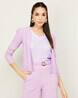 Buy Lavender Shrugs & Jackets for Women by CODE BY LIFESTYLE Online ...