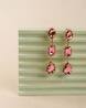 Buy Pink Earrings for Women by JEWELZ Online | Ajio.com