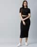 Buy Black Suit Sets for Women by Delan Online | Ajio.com