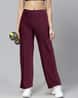 Buy Maroon Track Pants for Women by EYEBOGLER Online | Ajio.com