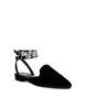 Buy Rag & Co Women Embellished Ankle-Strap Mules | Black Color Women ...