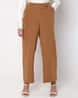 Buy Pecan Brown Trousers & Pants for Women by Vero Moda Online | Ajio.com