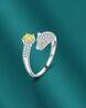 Buy Yellow Rings for Women by Designs & You Online | Ajio.com
