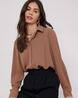 Buy Brown Shirts for Women by FNOCKS Online | Ajio.com