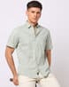 Buy Green Shirts for Men by NETPLAY Online | Ajio.com
