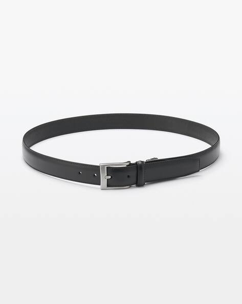 Buy Black Belts for Men by MUJI Online | Ajio.com