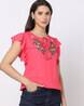 Buy Pink Tops for Women by HAWT Online | Ajio.com