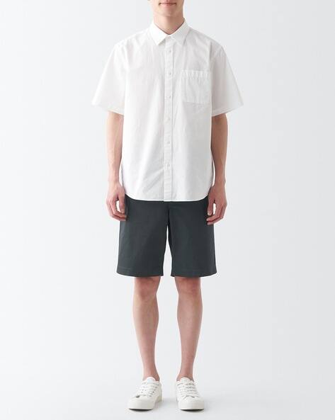 Buy Green Shorts & 3/4ths for Men by MUJI Online | Ajio.com