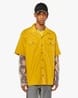 Buy DIESEL S-Dic-Pkt Regular Fit Cotton Graphic Shirt | Yellow Color ...