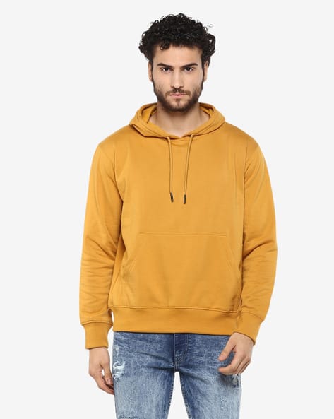 Mustard Hoodie Outfit Mens Yellow Hoody 🧳 Buy Mustard Sweatshirt ...