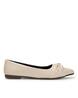 Buy Cream Flat Shoes for Women by LONGWALK Online | Ajio.com