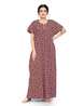Buy Maroon Nightshirts&Nighties for Women by VINAYAK INTERNATIONAL ...