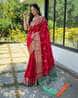 Buy Red Sarees for Women by GRIVA DESIGNER Online | Ajio.com