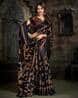 Buy Black Sarees for Women by GRIVA DESIGNER Online | Ajio.com