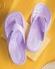 Buy Lavender Flip Flop & Slippers for Women by YOHO Online | Ajio.com