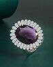 Buy Purple Rings for Women by Designs & You Online | Ajio.com