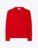 Buy Tory Burch V-Neck Simone Cardigan | Red Color Women | AJIO LUXE