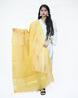Buy Yellow Dupattas for Women by THE SILK LEGACY Online | Ajio.com