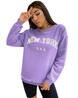 Buy Light Purple Sweatshirt & Hoodies for Women by BE SAVAGE Online ...