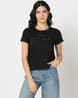 Buy Black Tshirts for Women by DNMX Online | Ajio.com