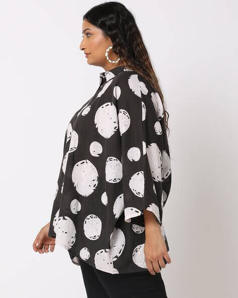 Buy Jet Black Shirts, Tops & Tunic for Women by Svrnaa Online | Ajio.com