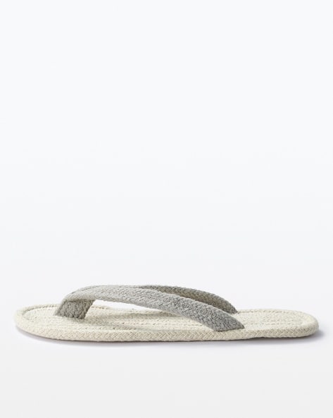 Buy Grey Flip Flop & Slippers for Men by MUJI Online | Ajio.com