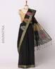 Buy Black Sarees for Women by VARJA Online | Ajio.com