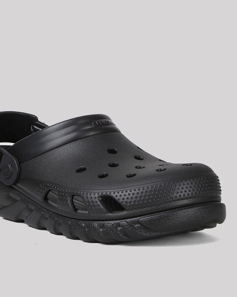 Mens black crocks store