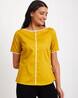 Buy Mustard Tops for Women by Fable Street Online | Ajio.com