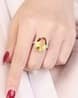 Buy Yellow Rings for Women by Designs & You Online | Ajio.com
