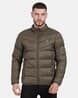 Buy Deep Olive Jackets & Coats for Men by T-Base Online | Ajio.com