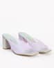 Buy Lavender Heeled Sandals for Women by YOUSTA Online | Ajio.com