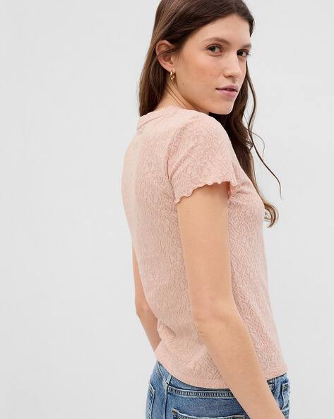 Buy Pink Tops for Women by GAP Online | Ajio.com