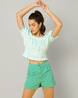 Buy Aqua Blue Tops for Women by YOUSTA Online | Ajio.com