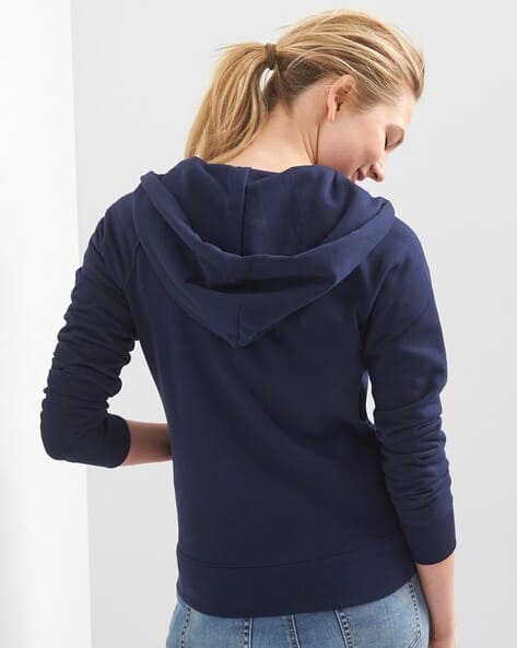 Buy Navy Blue Sweatshirt & Hoodies for Women by GAP Online | Ajio.com