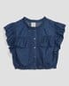 Buy Blue Tops & Tunics for Girls by Gap Kids Online | Ajio.com