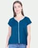 Buy Sky Blue Tops for Women by Patrorna Online | Ajio.com