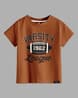Buy Rust Tshirts for Boys by CODEZ Online | Ajio.com