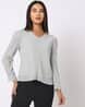 Buy Light Grey Tops for Women by Fig Online | Ajio.com