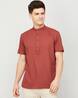 Buy Rust Shirts for Men by MELANGE BY LIFESTYLE Online | Ajio.com