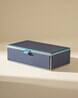 Buy Pure Home And Living Leather Jewellery Box with Lid | Blue Color ...