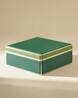 Buy Pure Home And Living Square Storage Box with Lid | Green Color Home ...