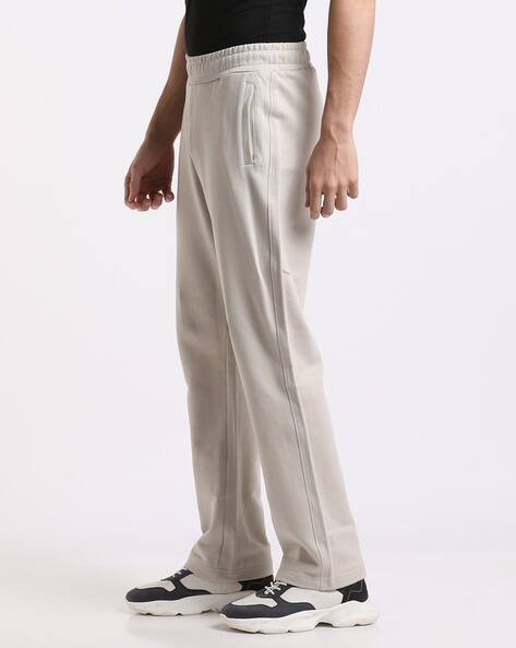 Buy Beige Track Pants for Men by Altheory Sport by AZORTE Online | Ajio.com