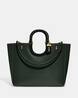 Buy Coach Glovetanned Medium Rae Tote Bag | Green Color Women | AJIO LUXE