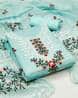 Buy Aqua Dress Material for Women by GRIVA DESIGNER Online | Ajio.com
