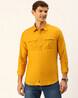Buy Mustard Shirts for Men by THOMAS SCOTT Online | Ajio.com